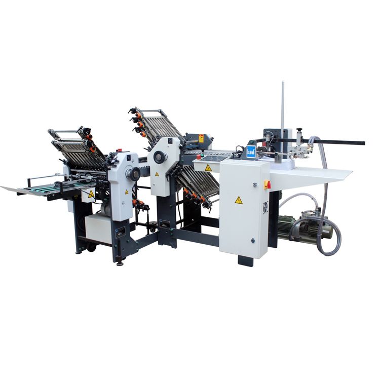 KMD 360T 6buckles+6buckles+1knife Folding Machine (pressing unit+ ...